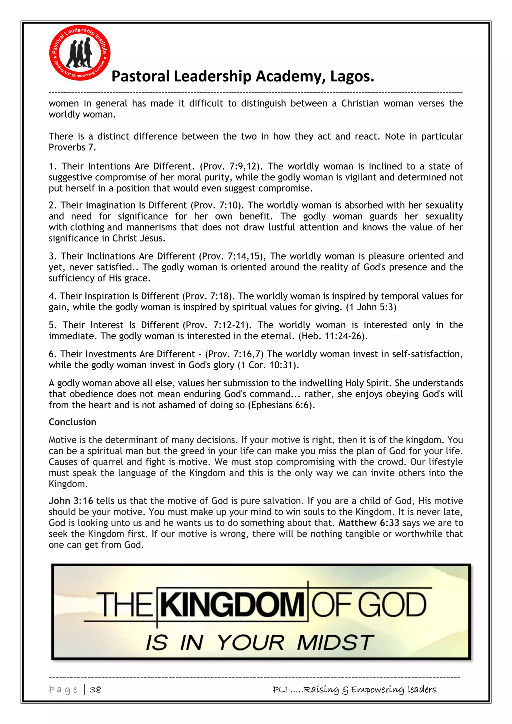 The Kingdom of God Modules | PDF