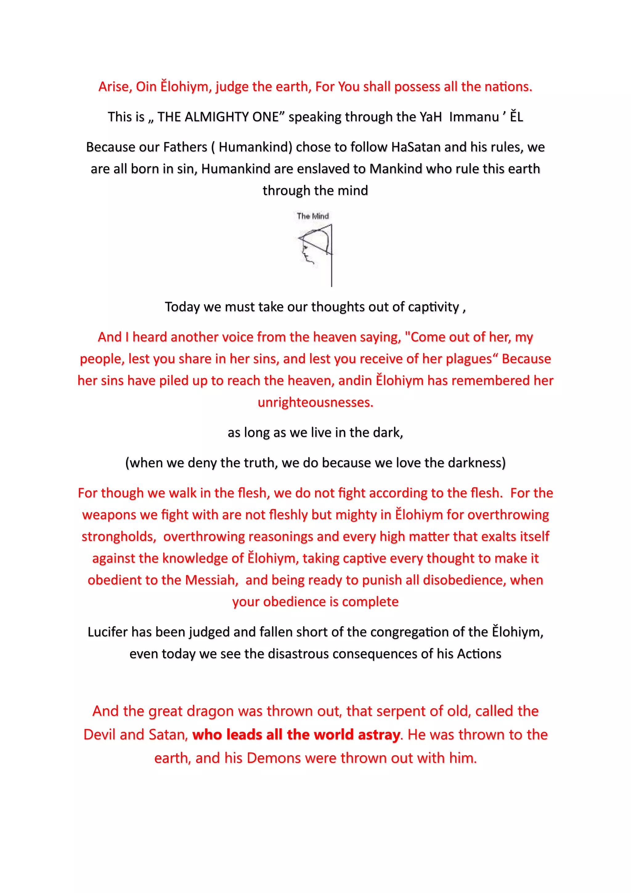 the kingdom of Satan on Earth .docx