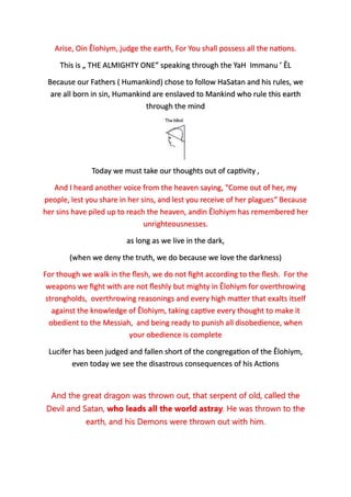 the kingdom of Satan on Earth .docx