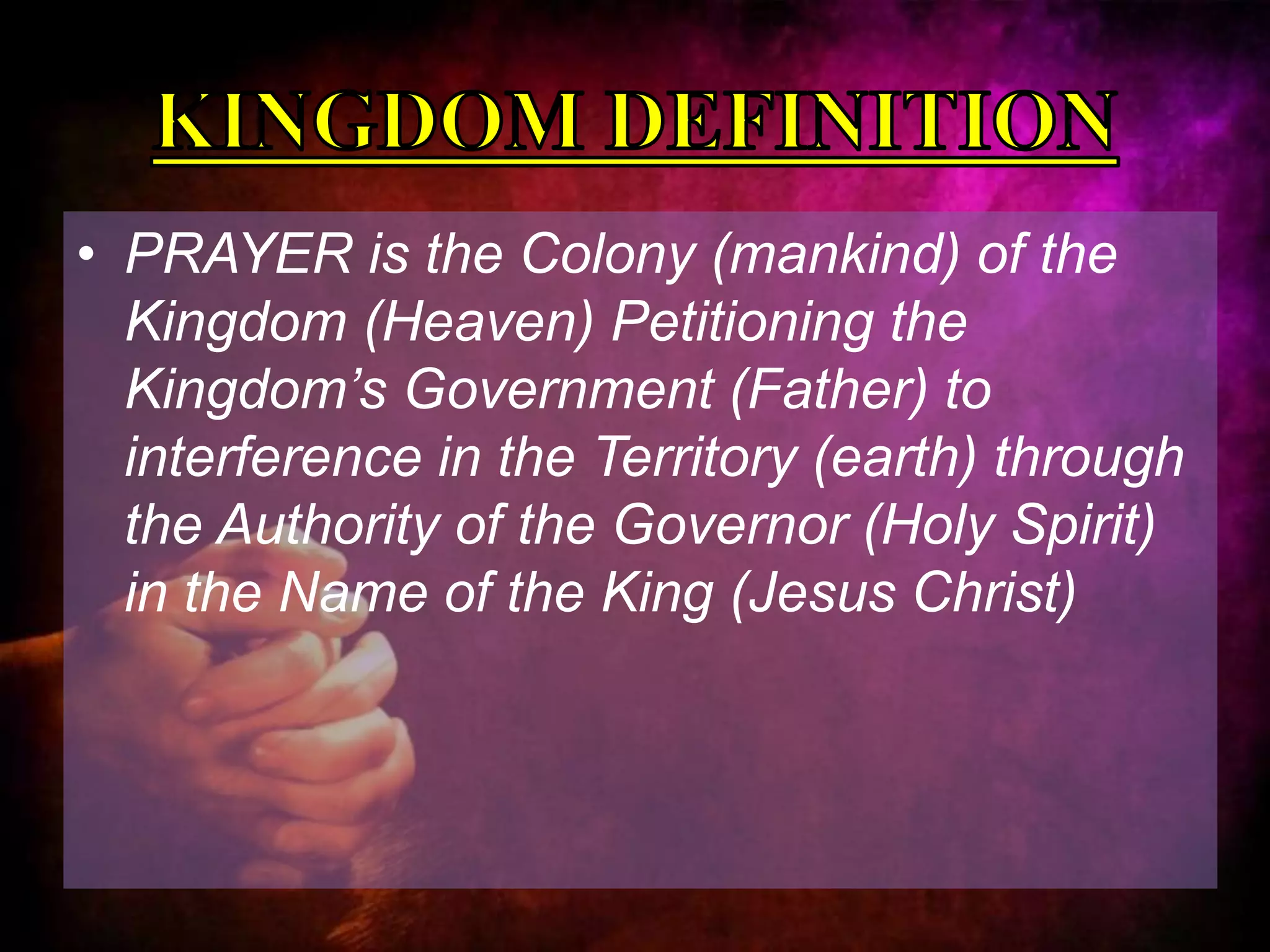 THE KINGDOM PRINCIPLE OF PRAYER WITH FASTING.pptx