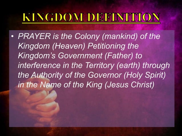THE KINGDOM PRINCIPLE OF PRAYER WITH FASTING.pptx | Christianity ...