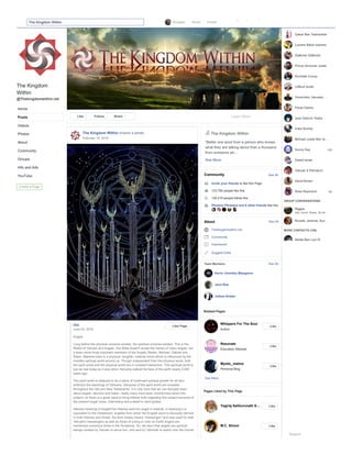 The kingdom within posts | PDF