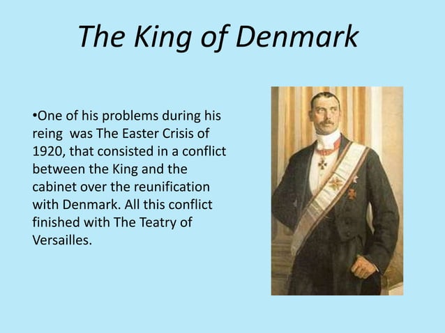 The king of denmark and his legend | PPT