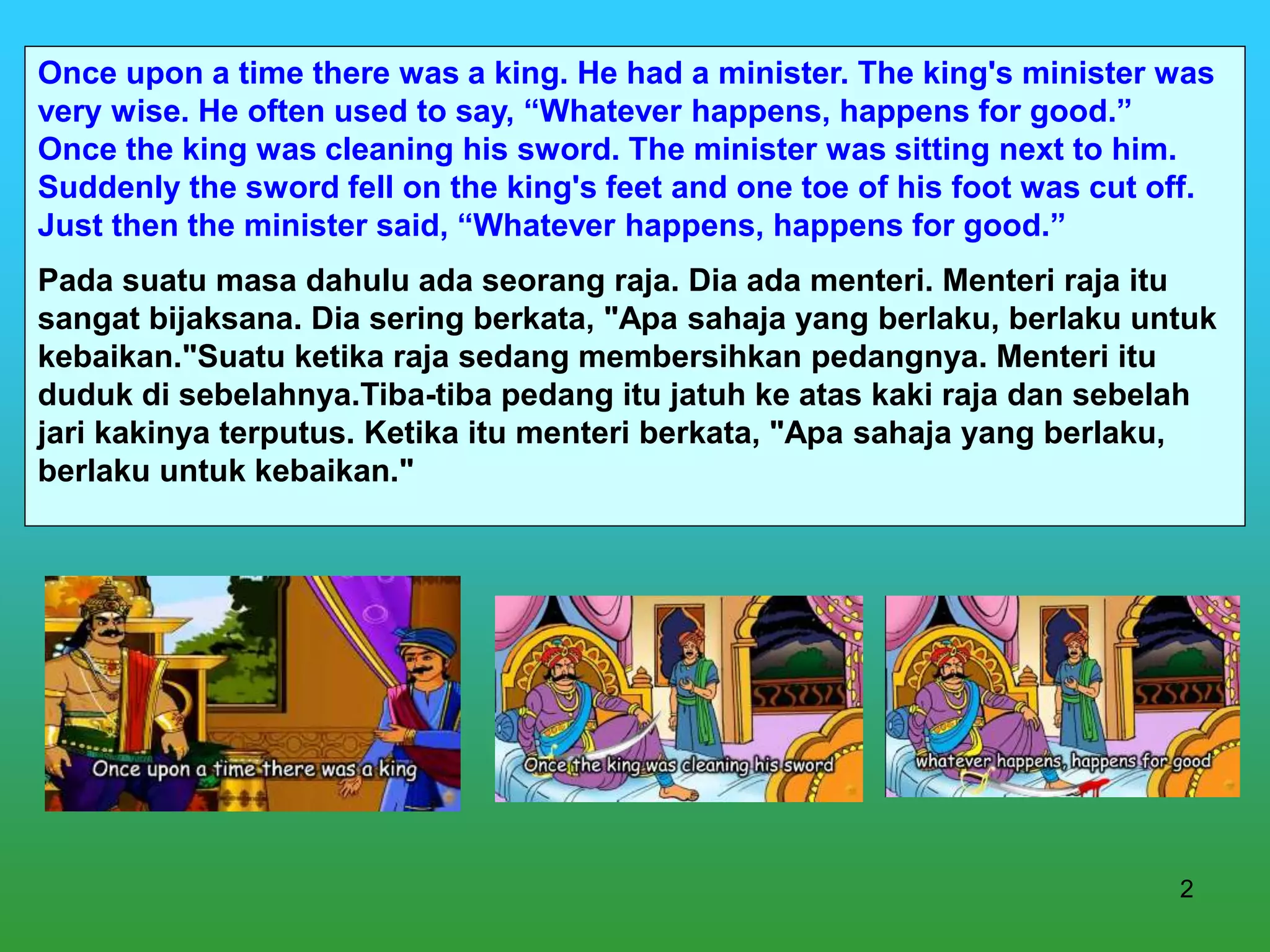 The King with the Missing Toe (Eng & Malay).ppt