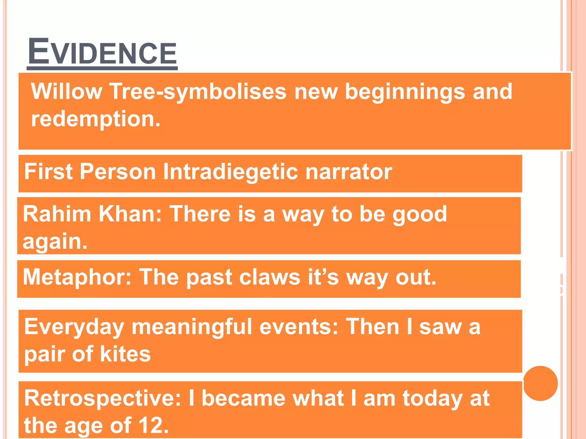 Form, Structure and Language in chapter 1 of The Kite Runner | PPTX