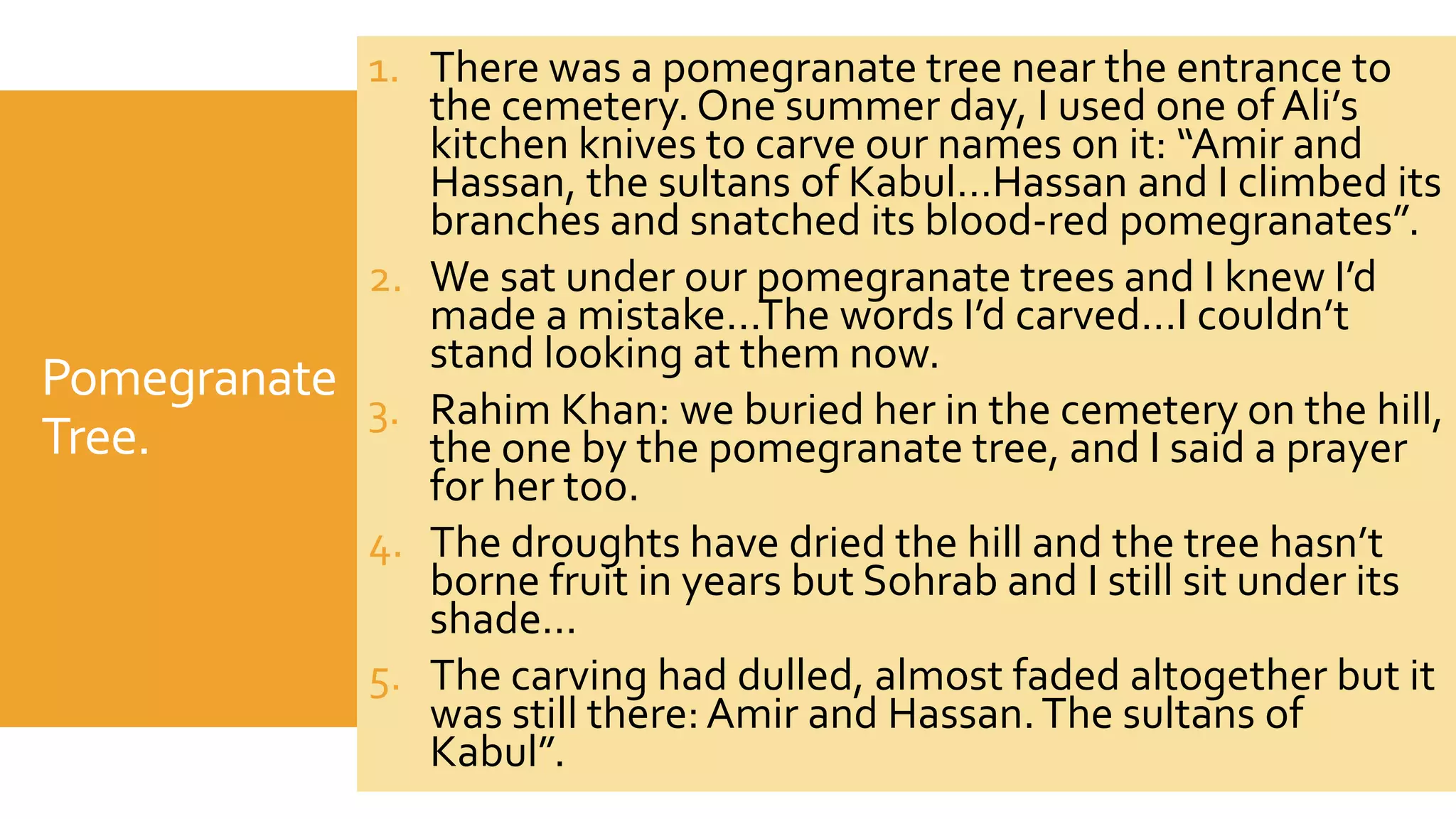 The Kite Runner: Key themes and symbols. | PPTX