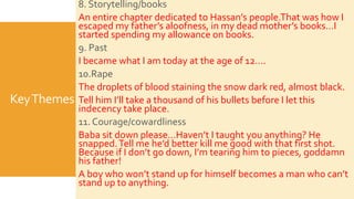 The Kite Runner: Key themes and symbols. | PPT