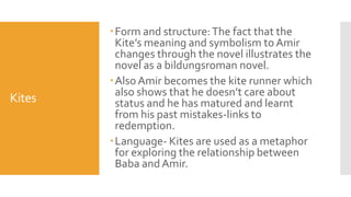 The Kite Runner: Key themes and symbols. | PPTX