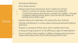 The Kite Runner: Key themes and symbols. | PPTX