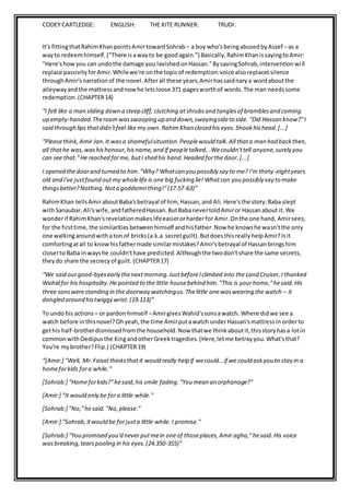 The Kite Runner Rahim Khan Quotes