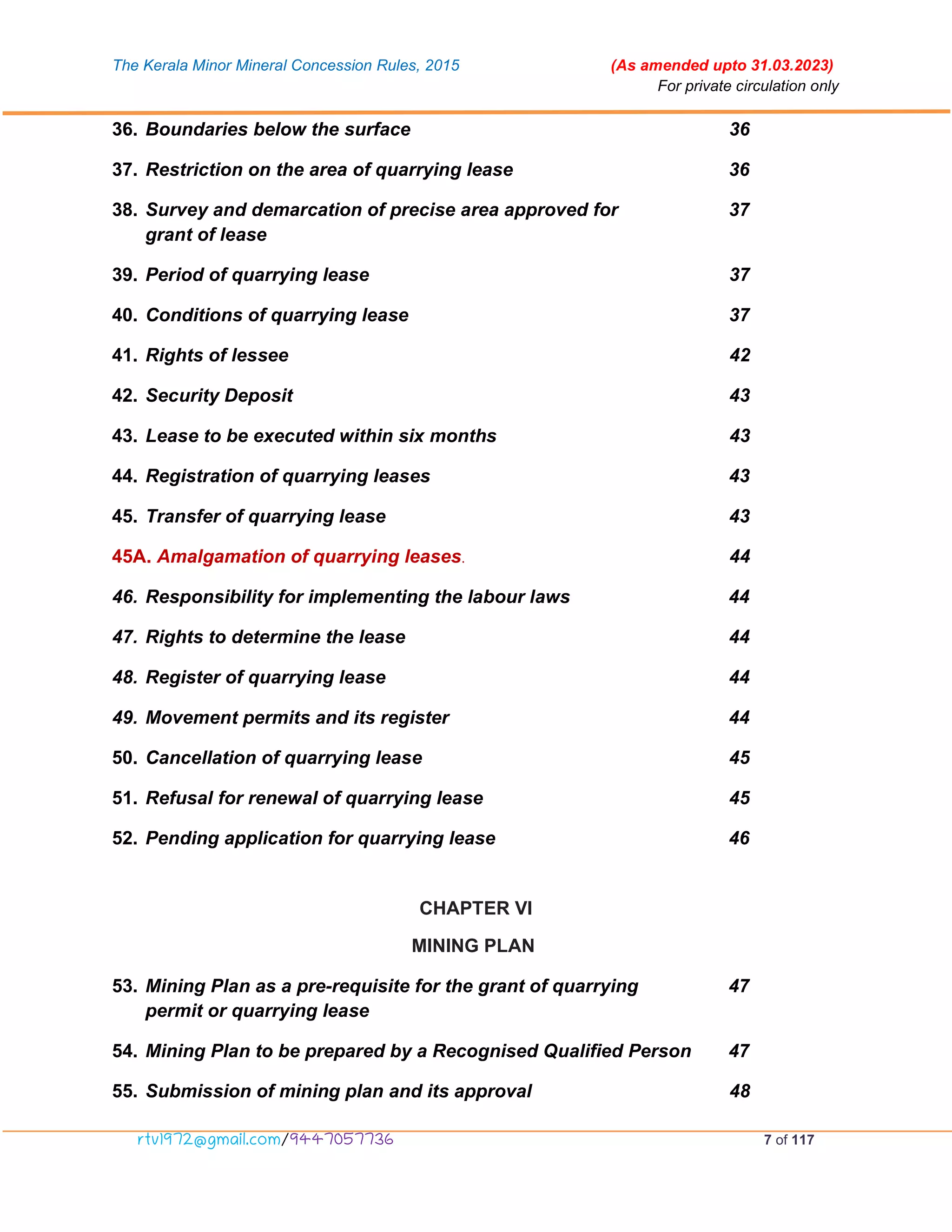 The KMMC Rules, 2015 (updated up to 31.03.2023)- uploaded by James ...