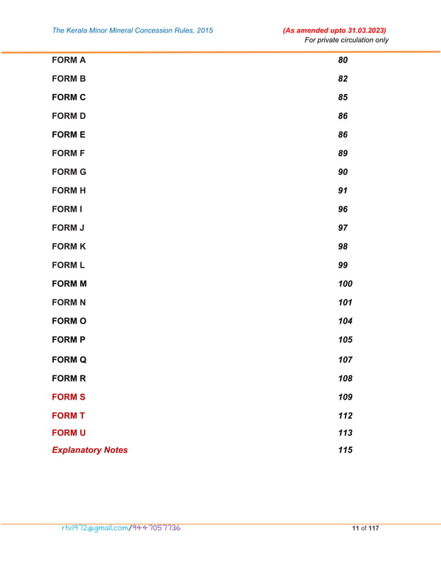 The KMMC Rules, 2015 (updated up to 31.03.2023)- uploaded by James ...