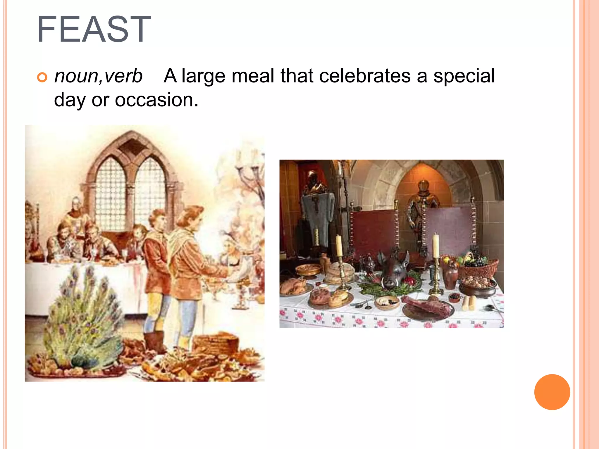 The Knight At Dawn Vocabulary | PPTX