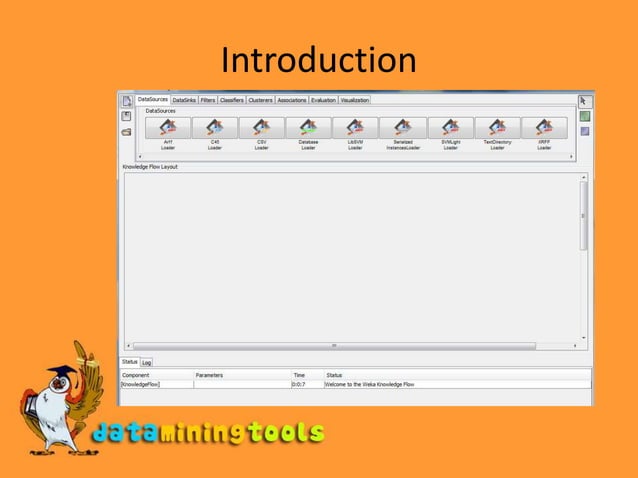 WEKA: The Knowledge Flow Interface | PPTX
