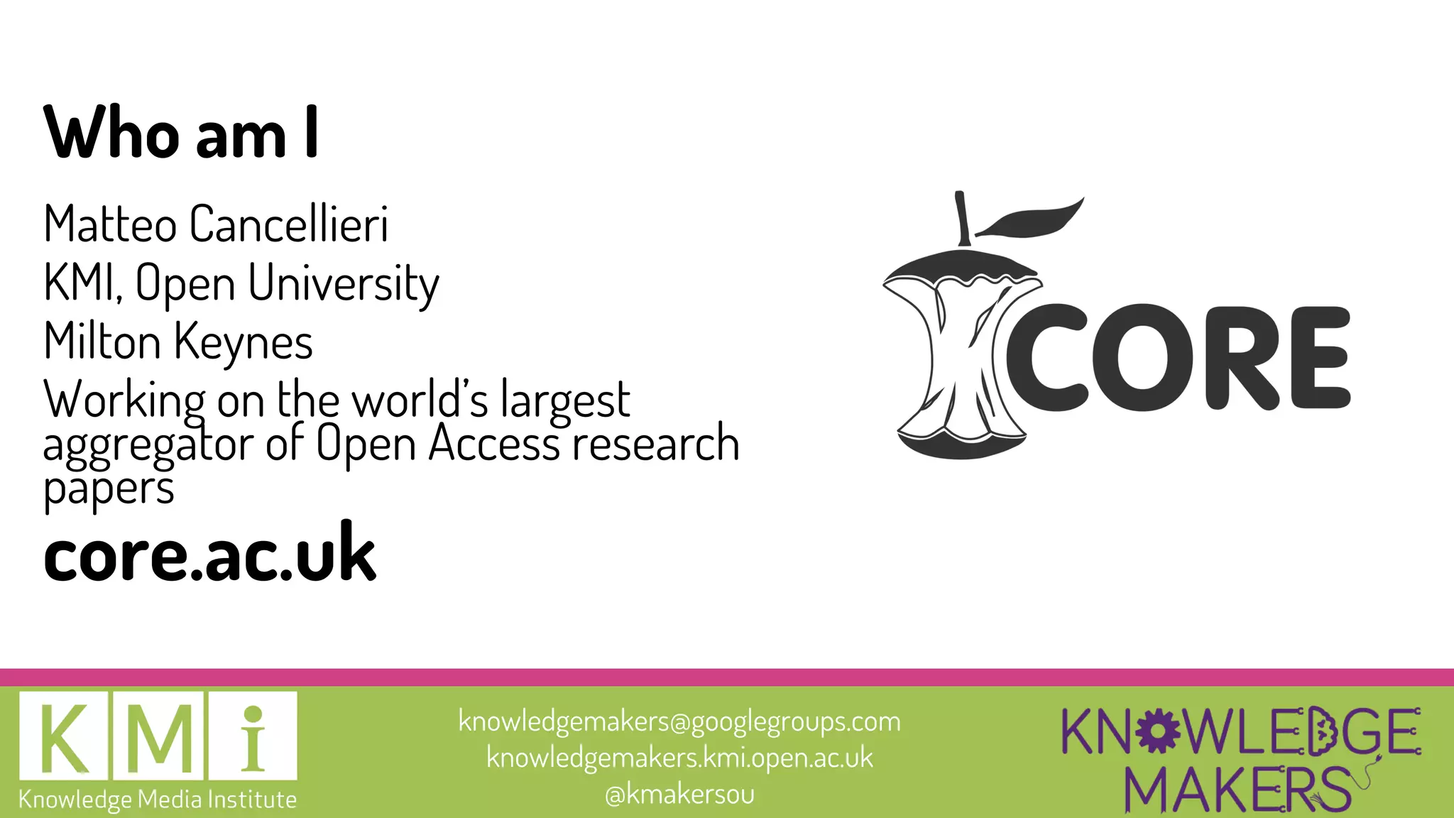 The Knowledge Makers | PPT