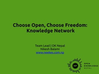 Open Knowledge Network | PPT