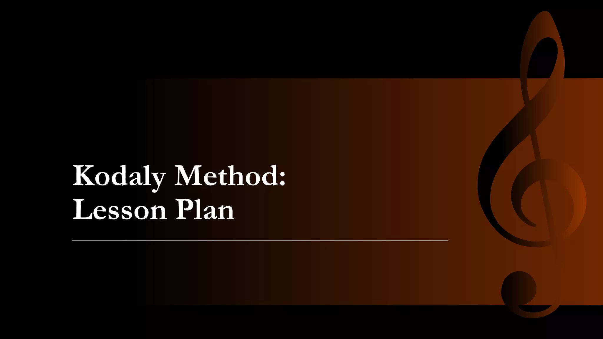 The kodaly method | PPTX