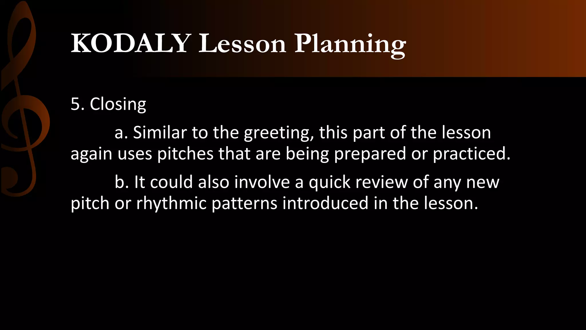 The kodaly method | PPTX