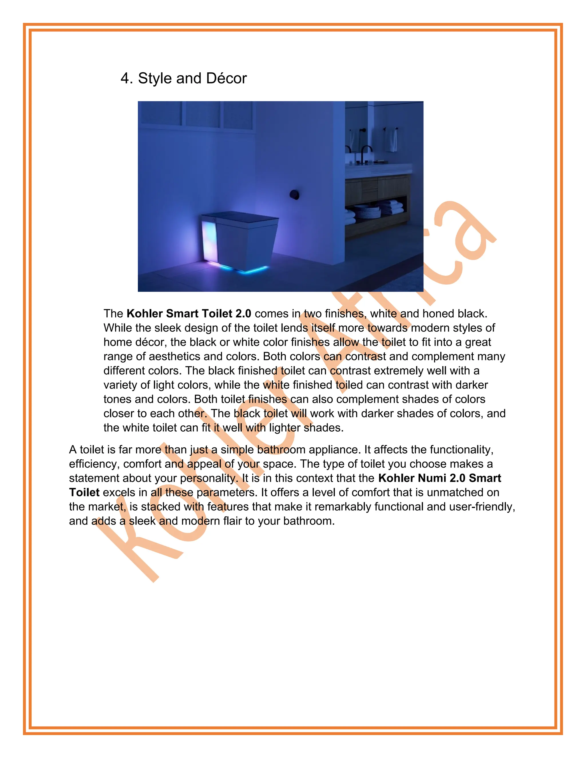 The Kohler Numi 2.0 The Toilet of the Future.docx