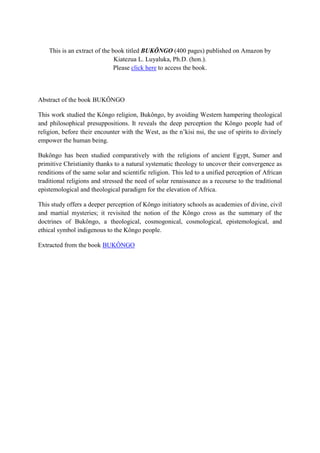 The Kongo cosmogram revisited | PDF