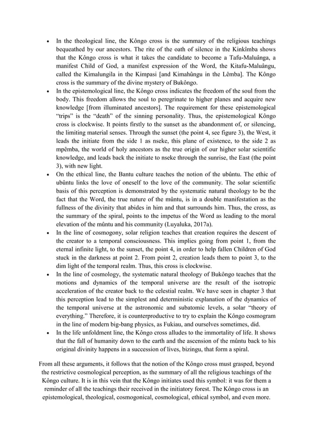 The Kongo cosmogram revisited