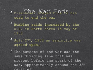 Korean and Vietnam War Presentation | PPT