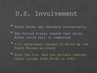 Korean and Vietnam War Presentation | PPT