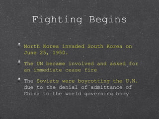 Korean and Vietnam War Presentation | PPT