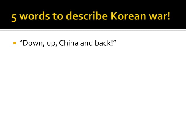 The Korean War- US History powerpoint.ppt