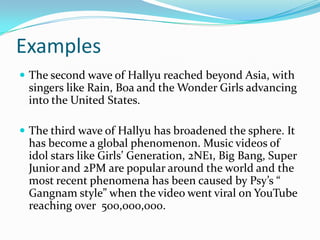 The korean wave | PPTX