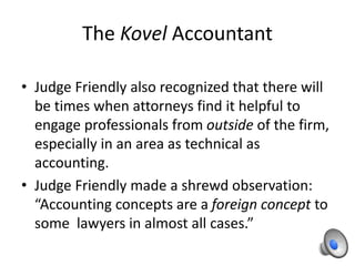 The Kovel Accountant | PPTX | Legal Services Industry | Industries