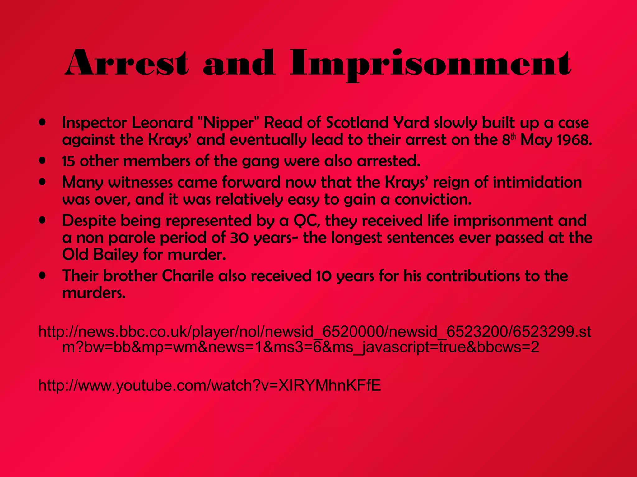 The Kray Twins | PPT