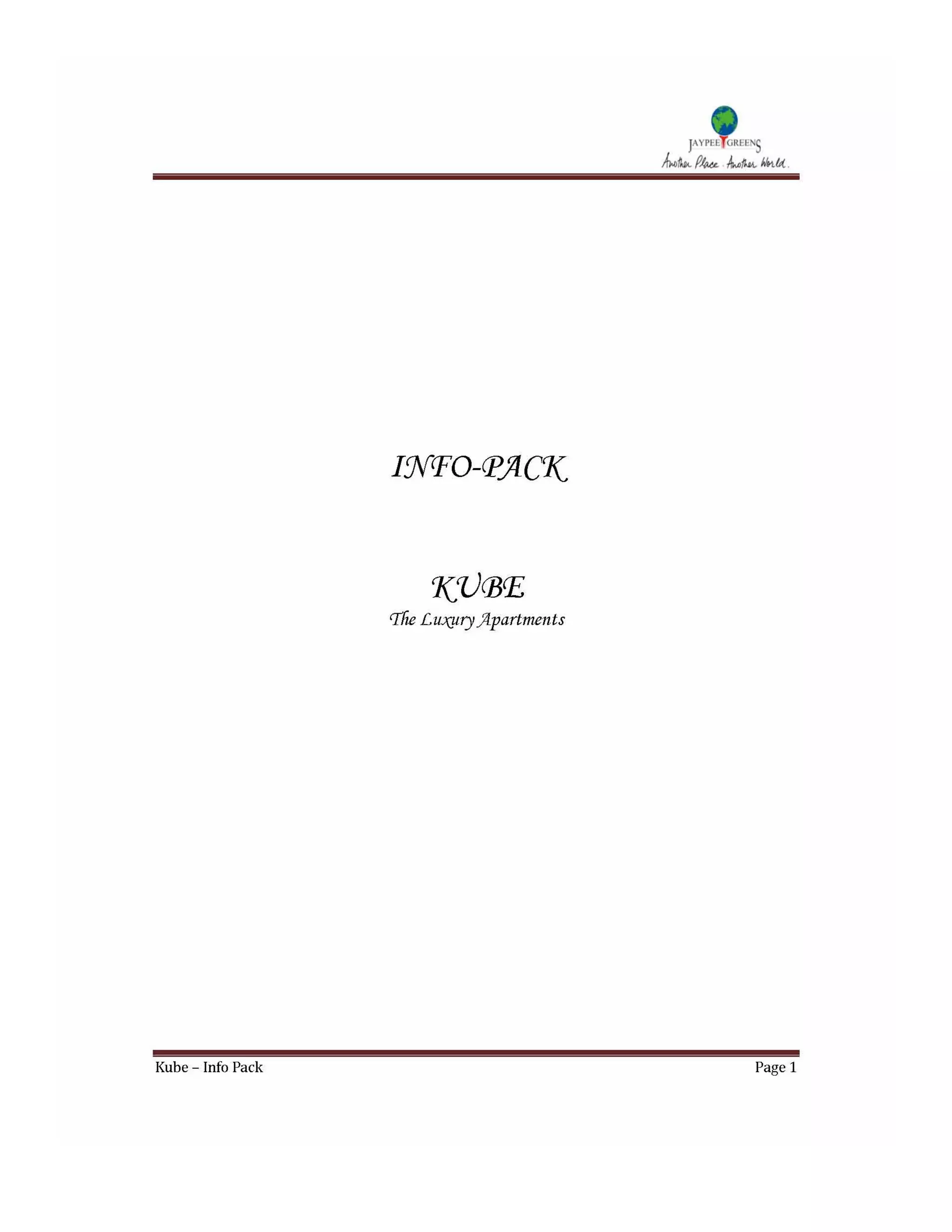 Jaypee Greens Kube Noida | PDF