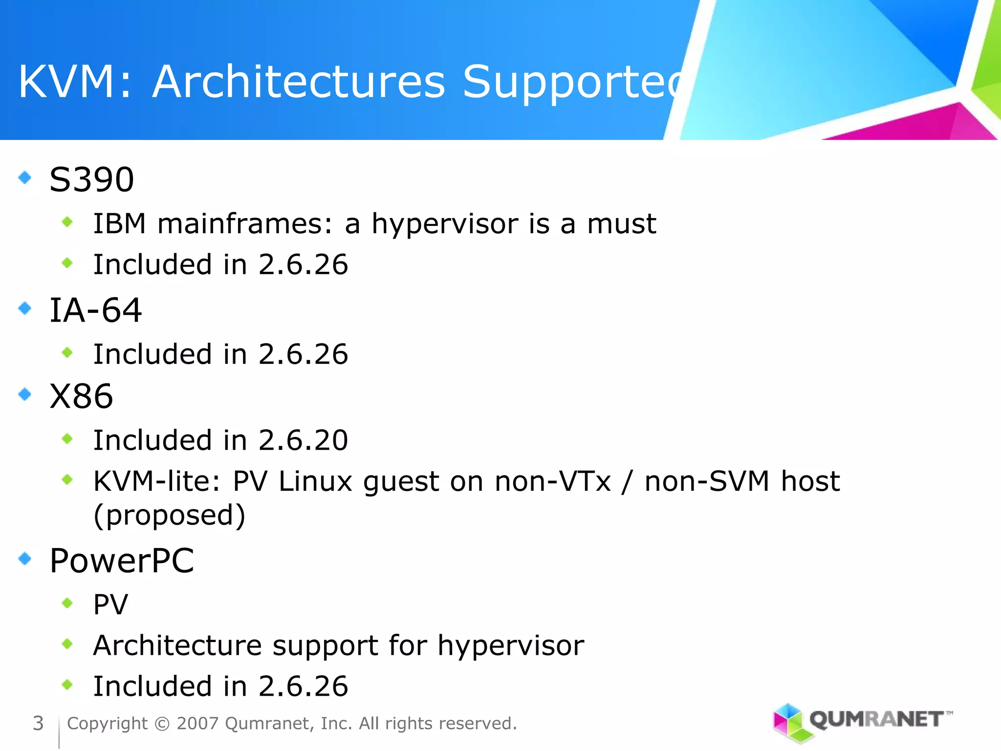 The kvm virtualization way | PDF