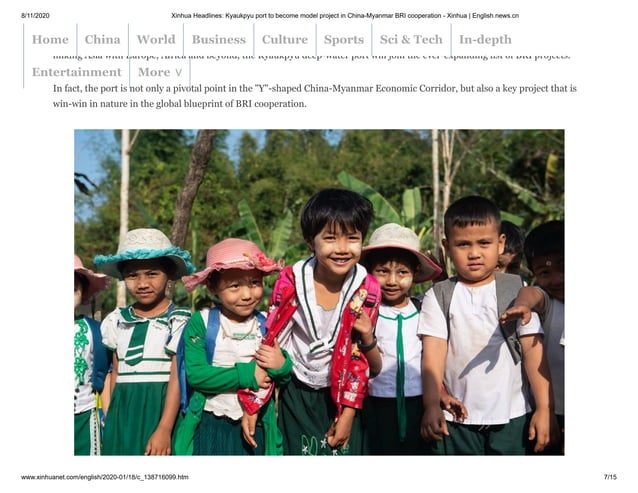 CHINA IS PLAYING MYANMAR GROUND THE KYAUKPHYU SPECIAL ECONOMIC ZONE AND ...