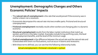 The labor market, wages and unemployment | PPTX