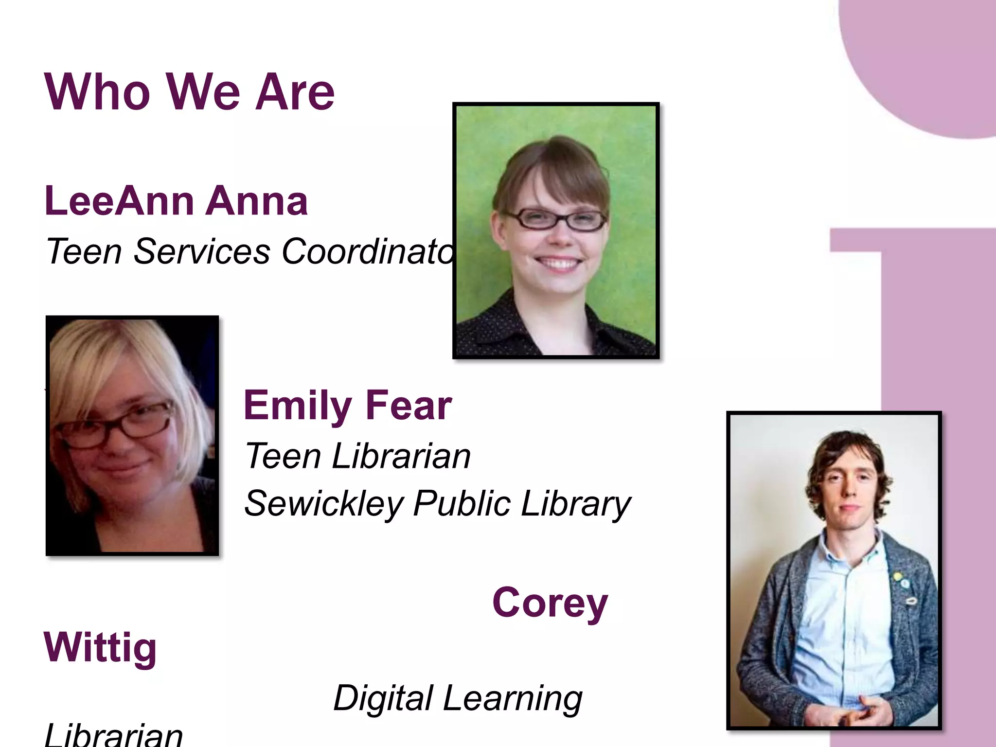 Makerspaces: Carnegie Public Library Presentation | PPTX