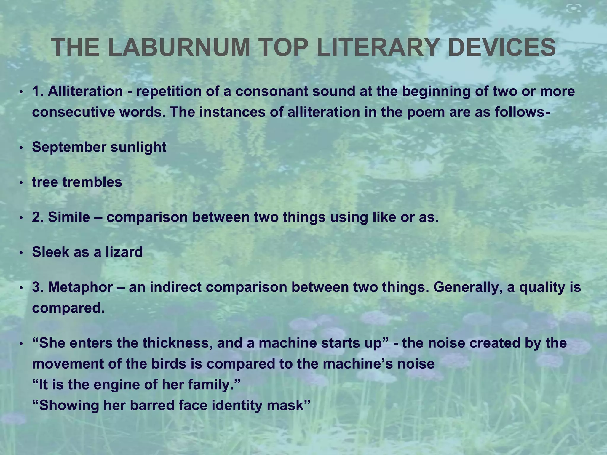 The laburnum top | PPTX