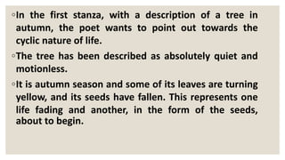 The laburnum top ted hughes | PPTX