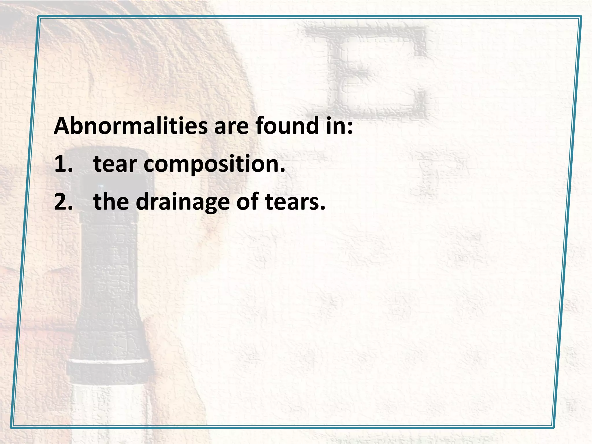 lacrimal system anatomy and clinical | PPTX