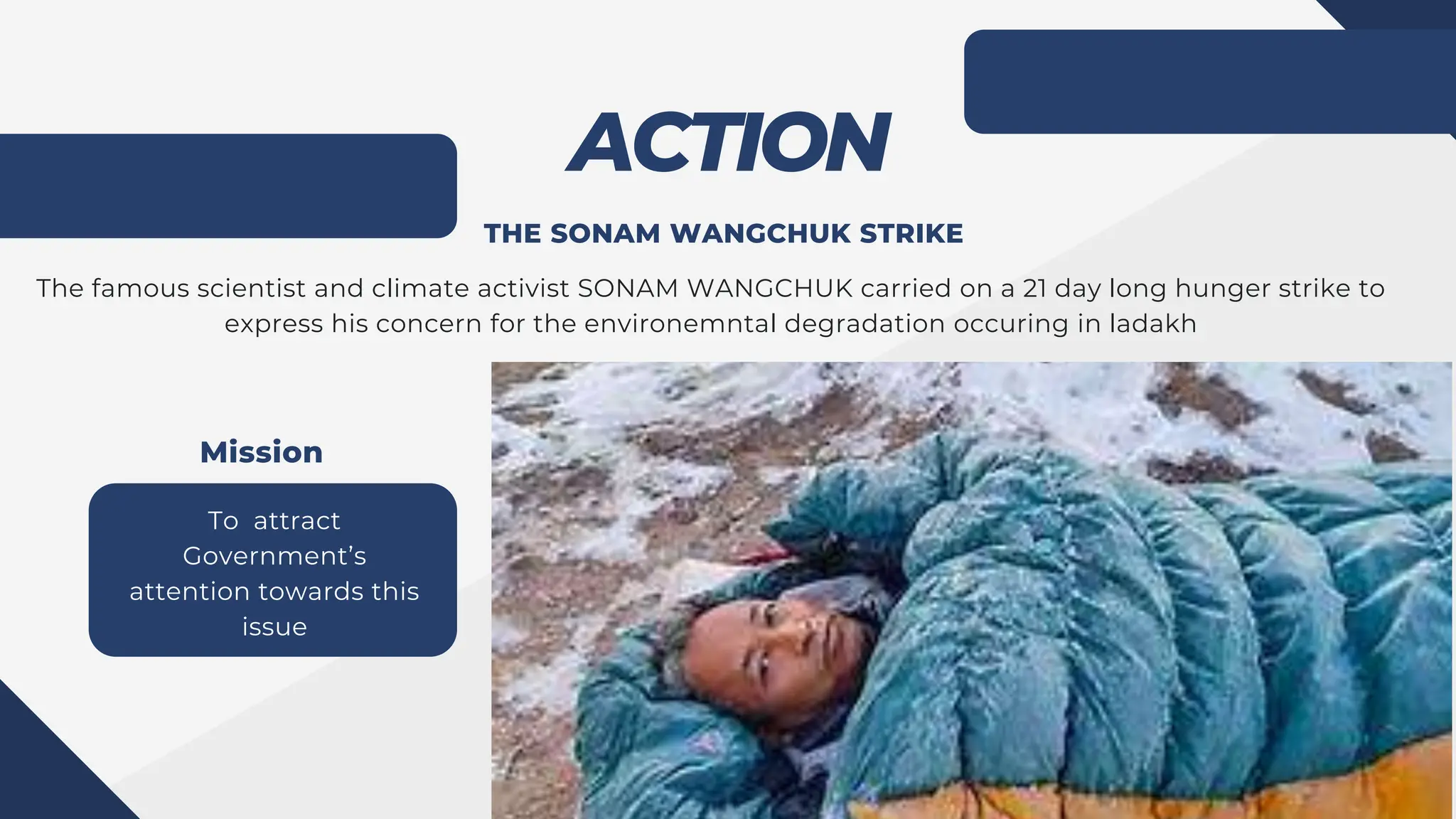 the ladakh protest in leh ladakh 2024 sonam wangchuk.pptx