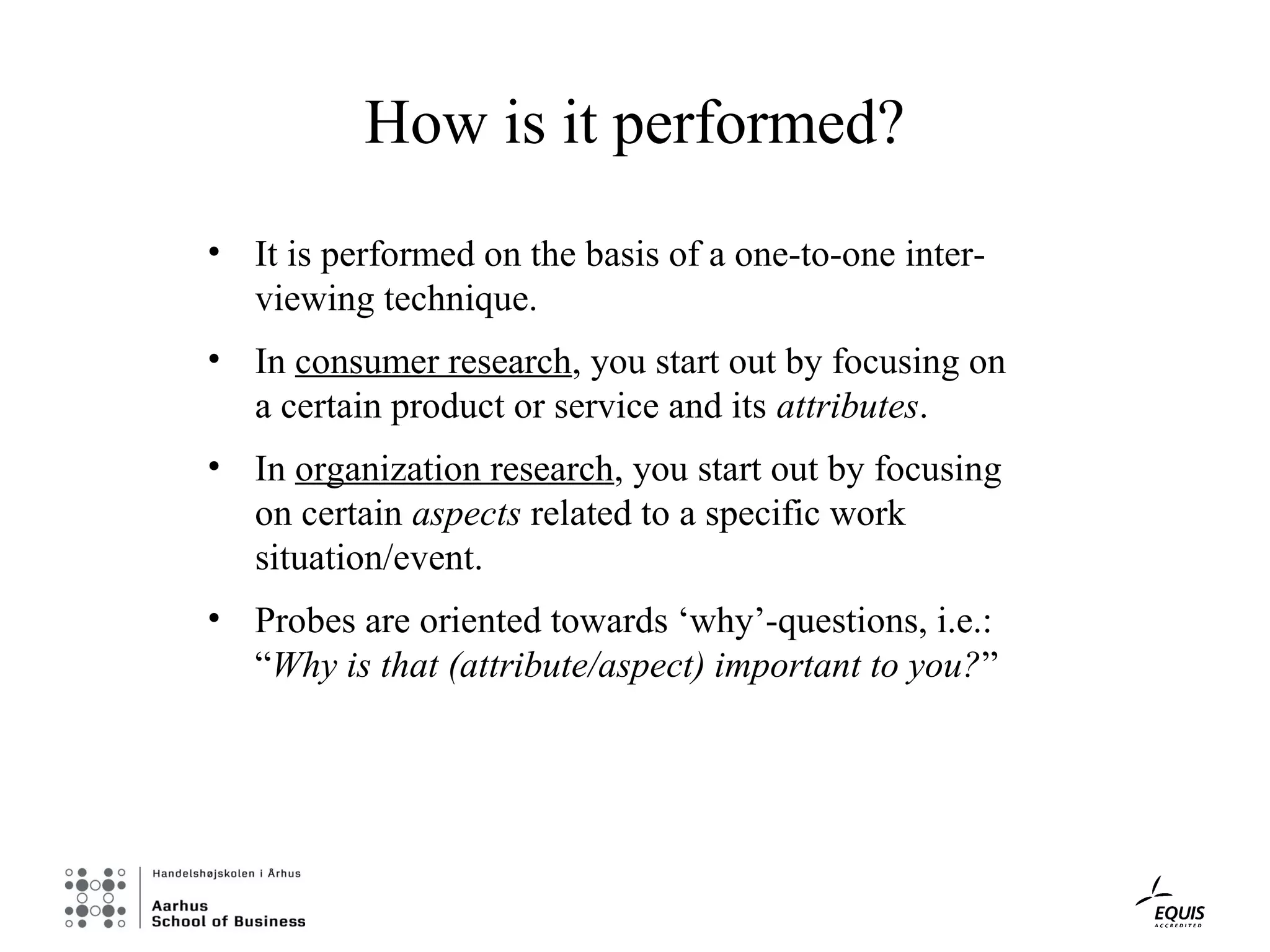 The laddering technique tina | PPT