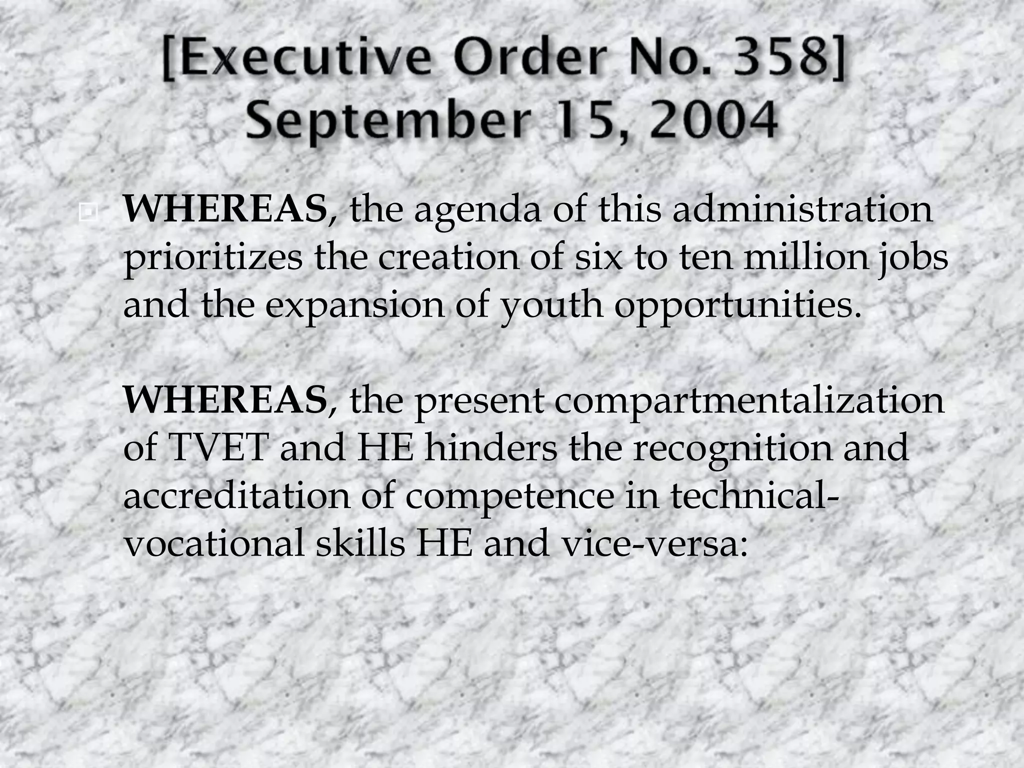 The ladderized education program | PPTX