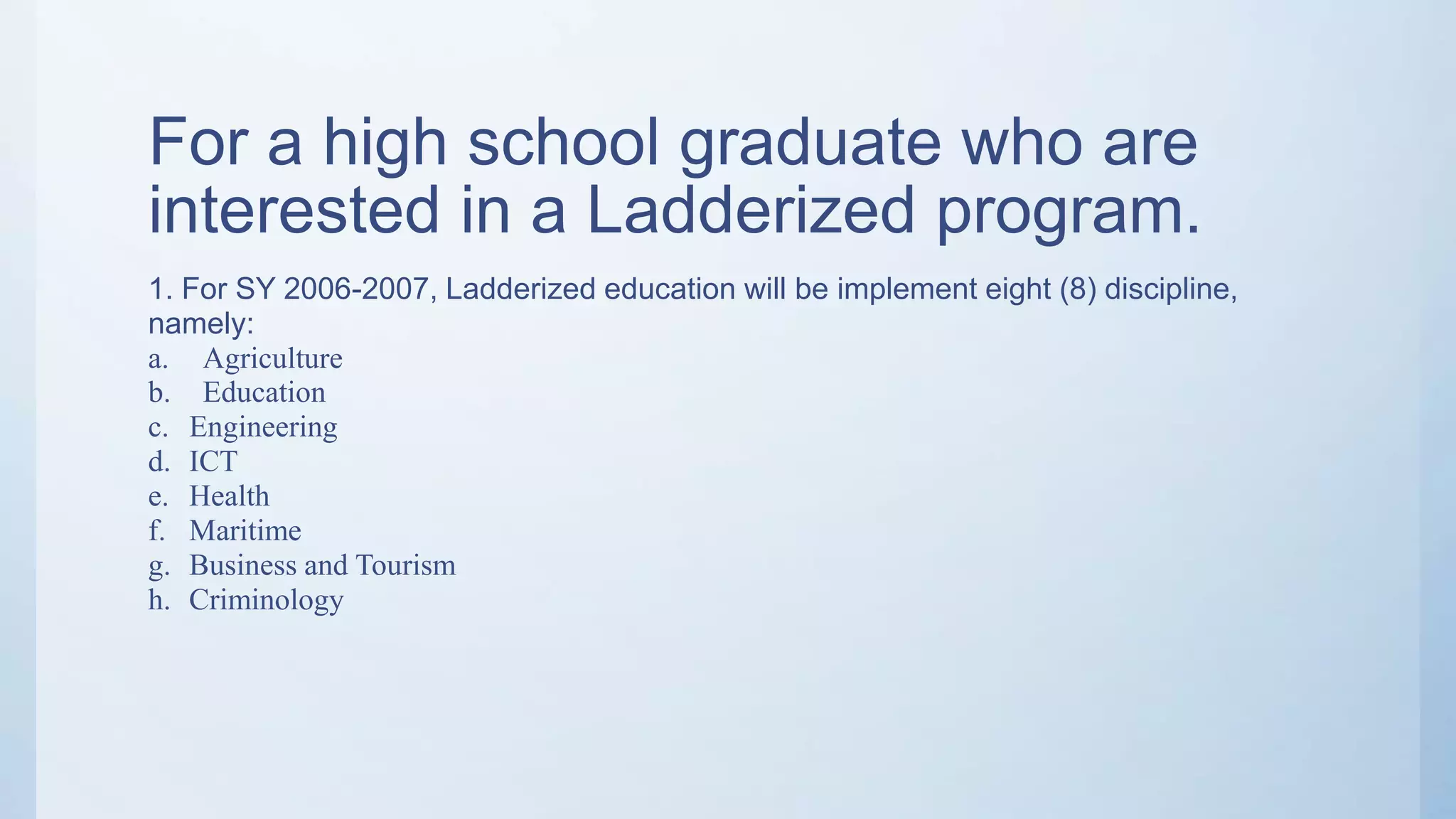 THE LADDERIZED EDUCATION PROGRAM.pptx