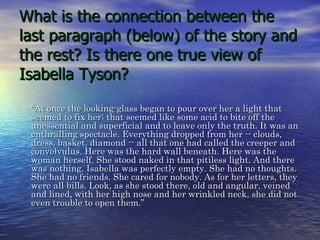 The lady in the looking glass | PPT