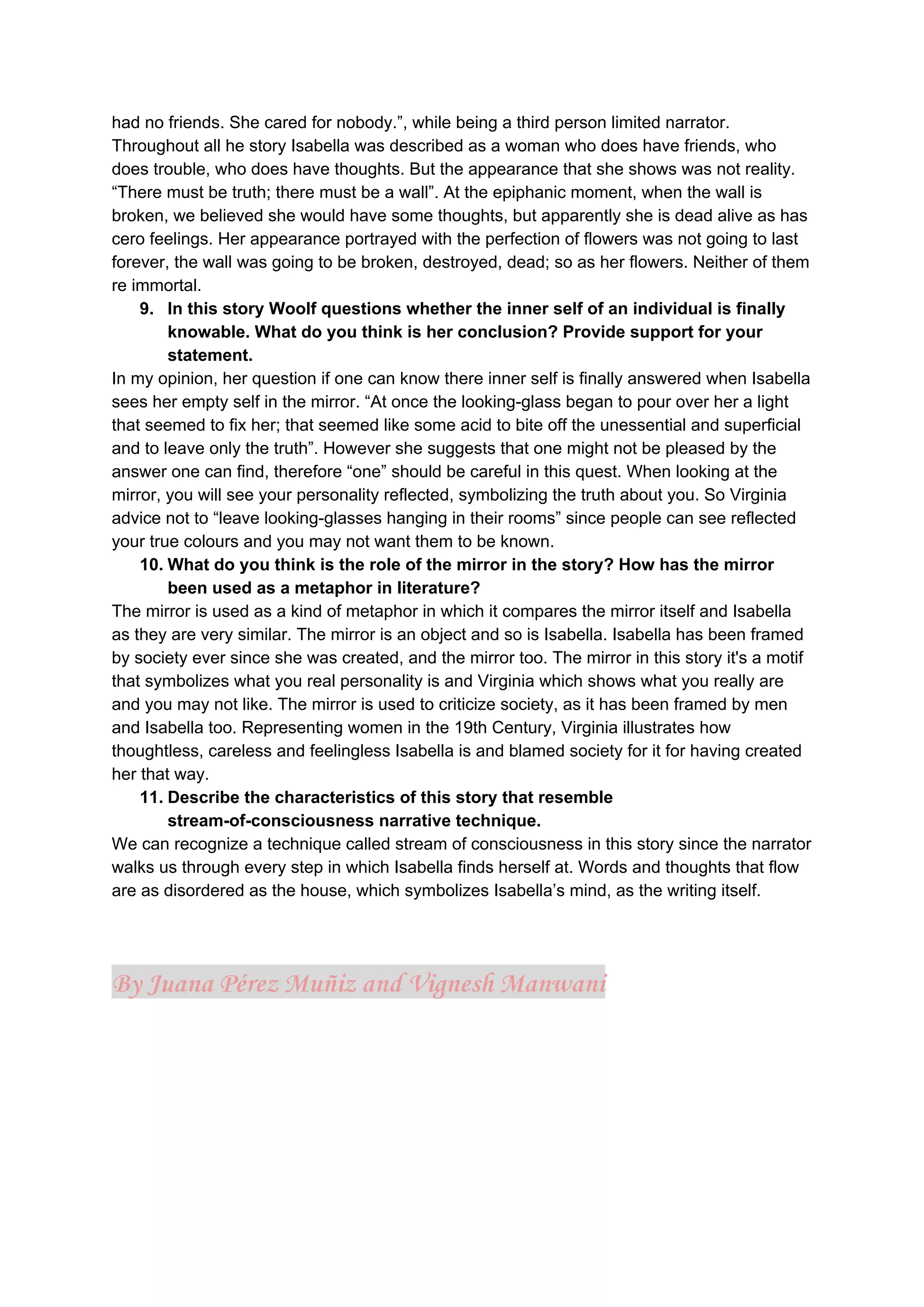 The lady in the looking glass | PDF
