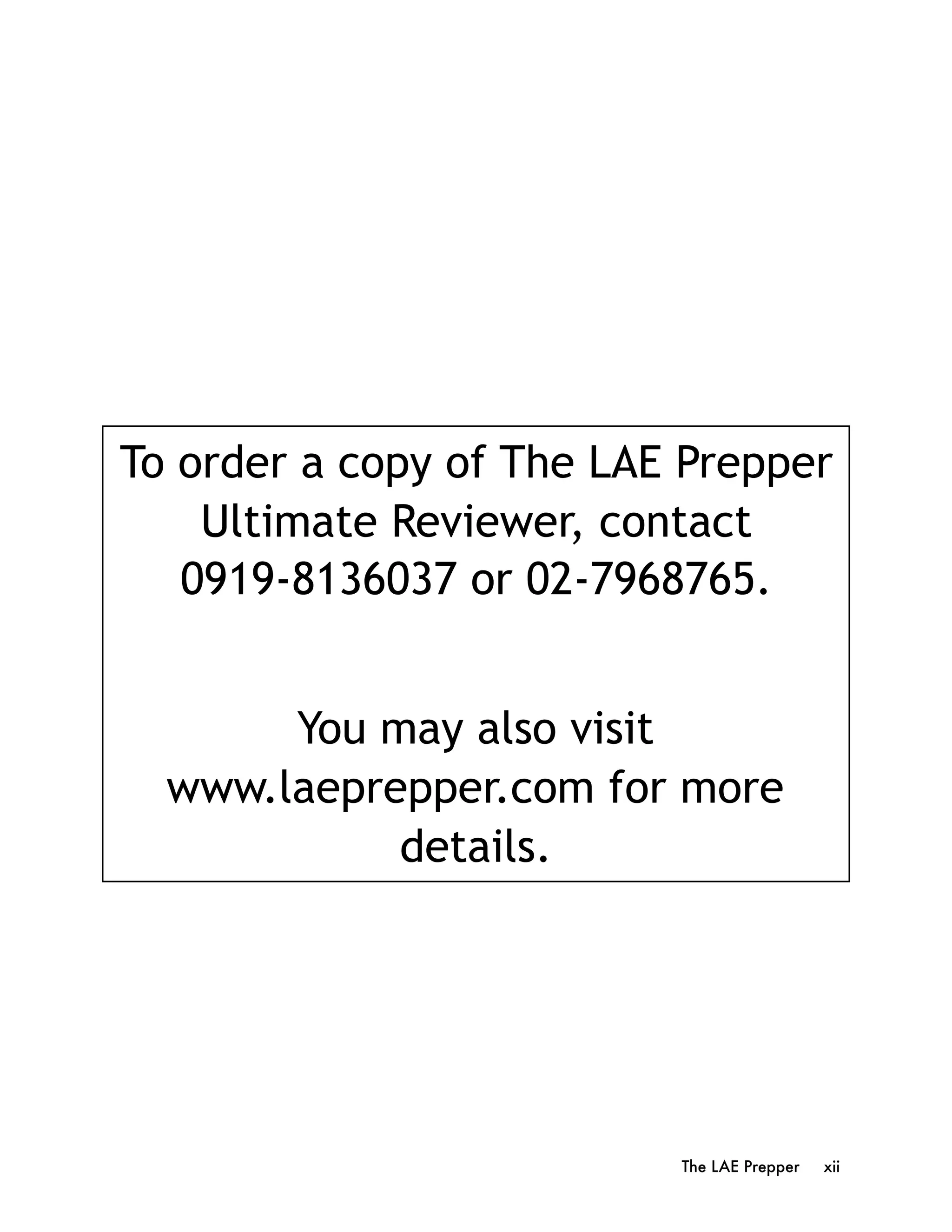 LAE Prepper: The Ultimate Review Guide to the UP Law Aptitude Examination | PDF