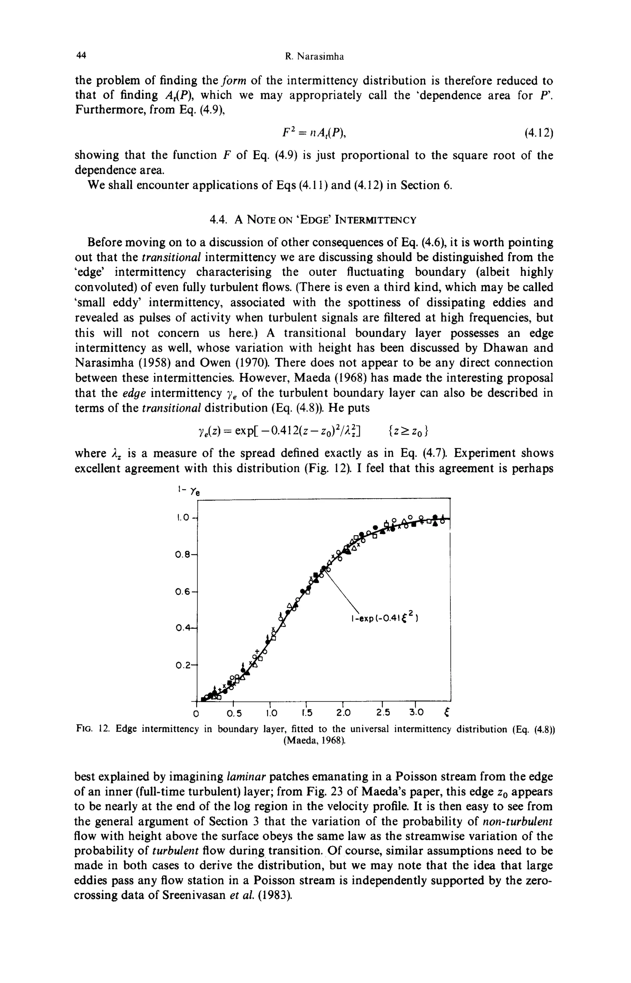 The laminar turbulent transition zone in the boundary layer | PDF | Physics | Science