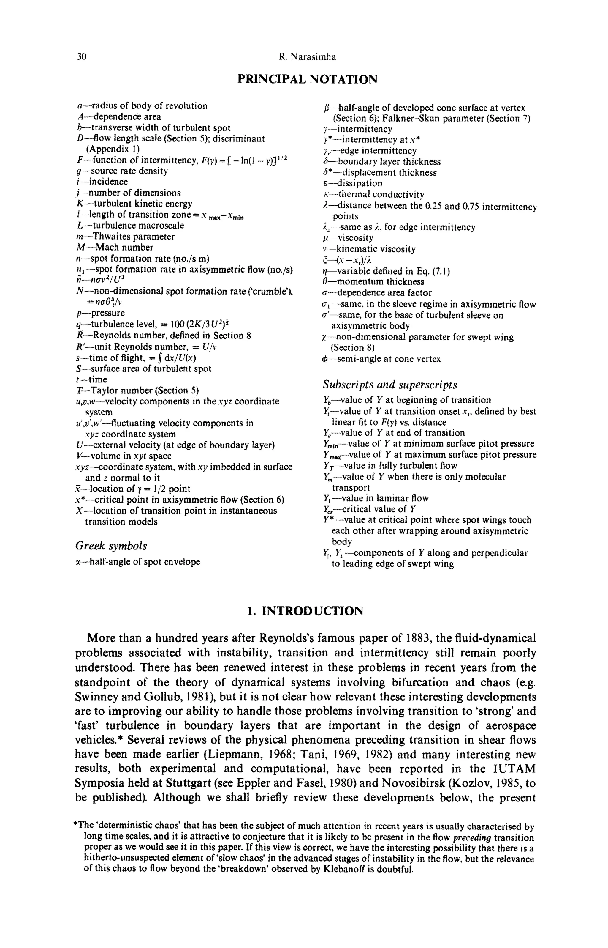 The laminar turbulent transition zone in the boundary layer | PDF
