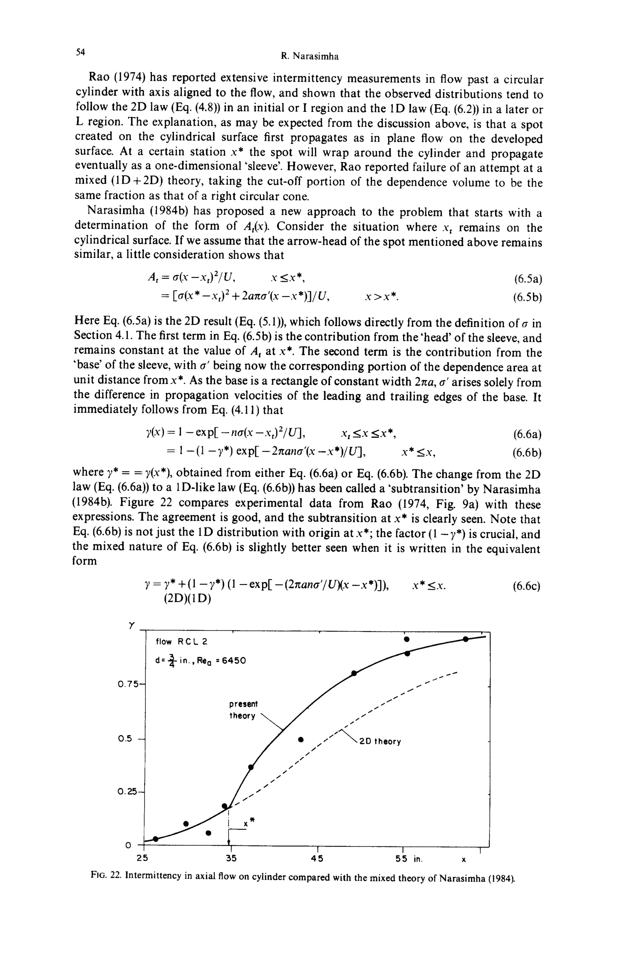 The laminar turbulent transition zone in the boundary layer | PDF